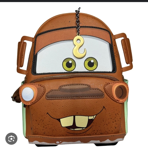 Loungefly | Bags | Disney Pixar Cars Mater Cosplay Mini Backpack | Poshmark